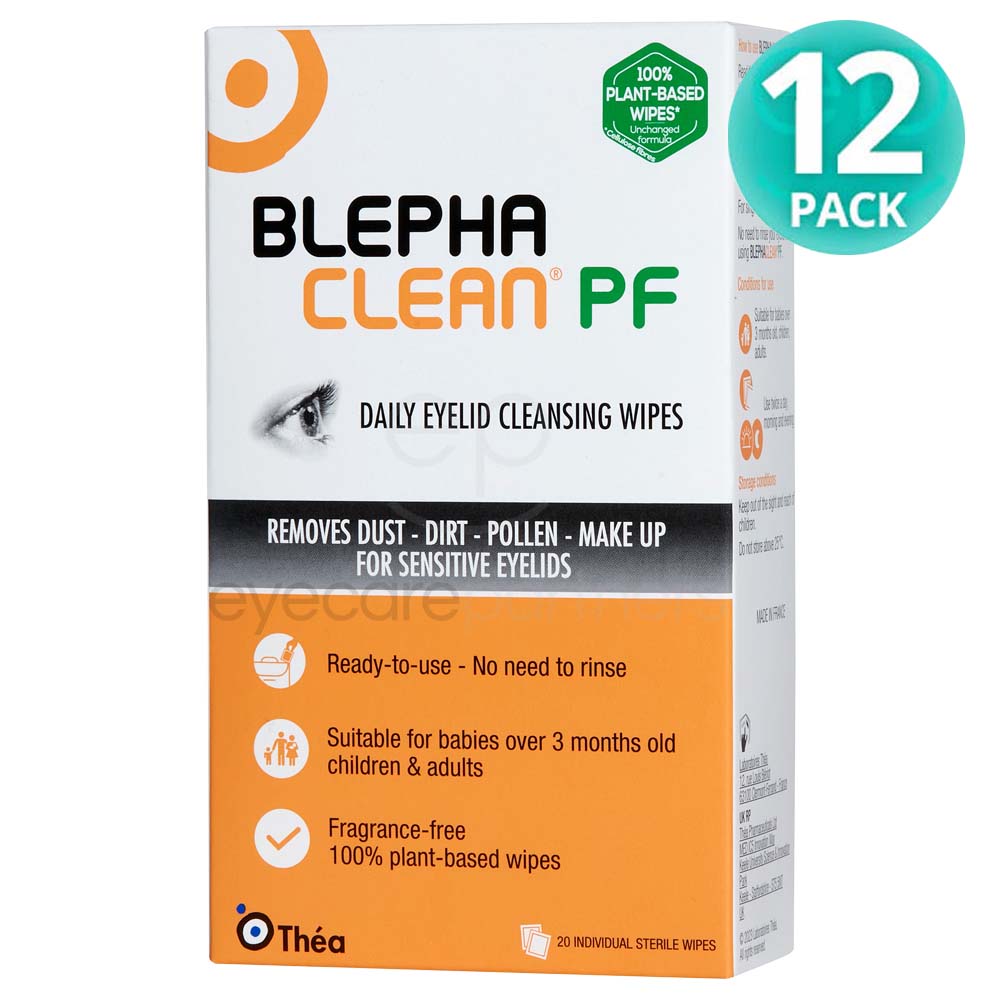 Blephaclean PF - Lid Wipes for Blepharitis