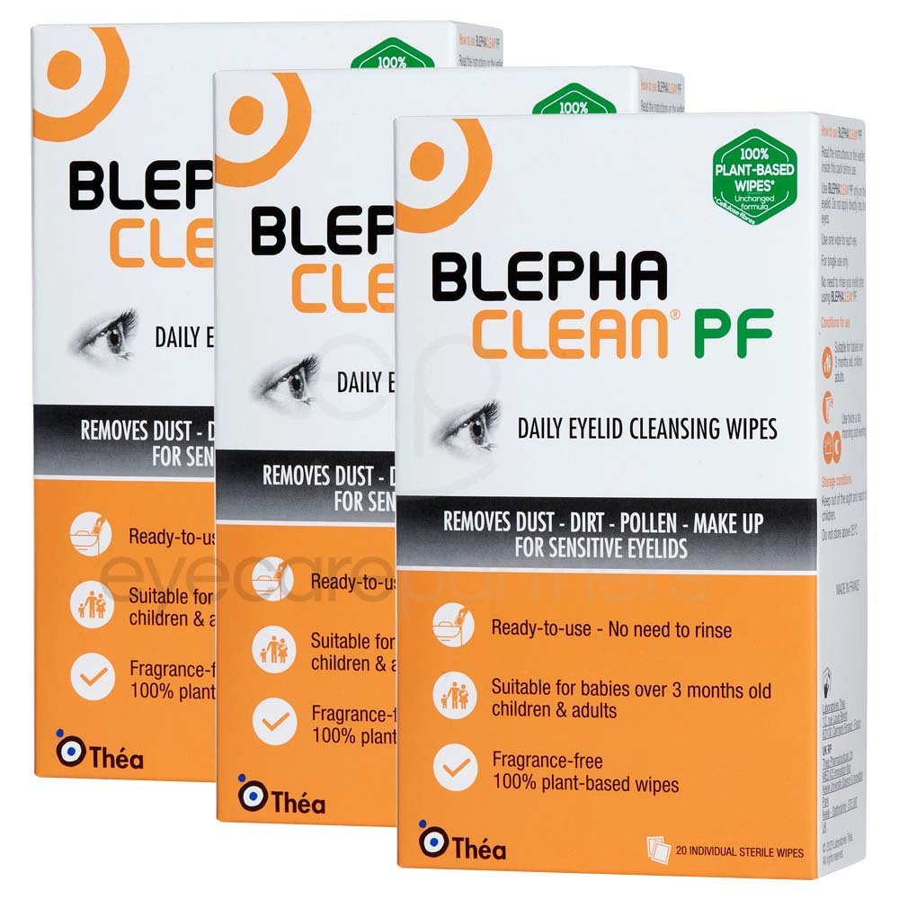 Blephaclean PF - Lid Wipes for Blepharitis