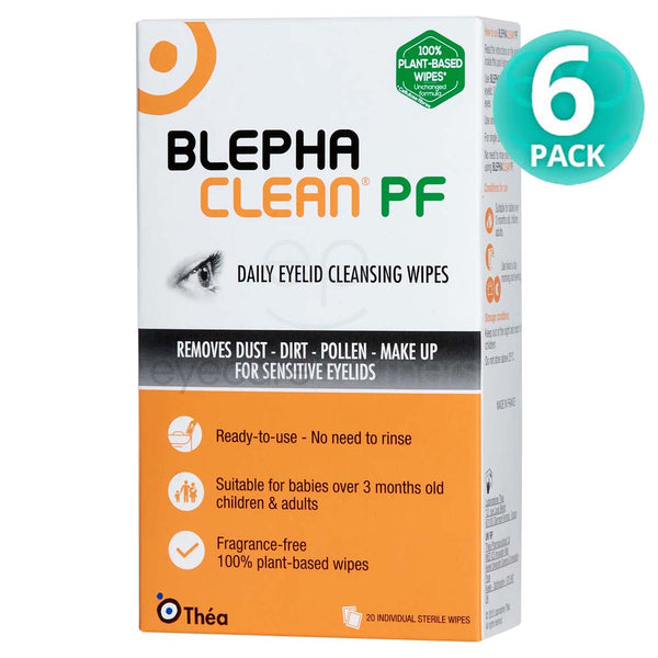 Blephaclean PF - Lid Wipes for Blepharitis